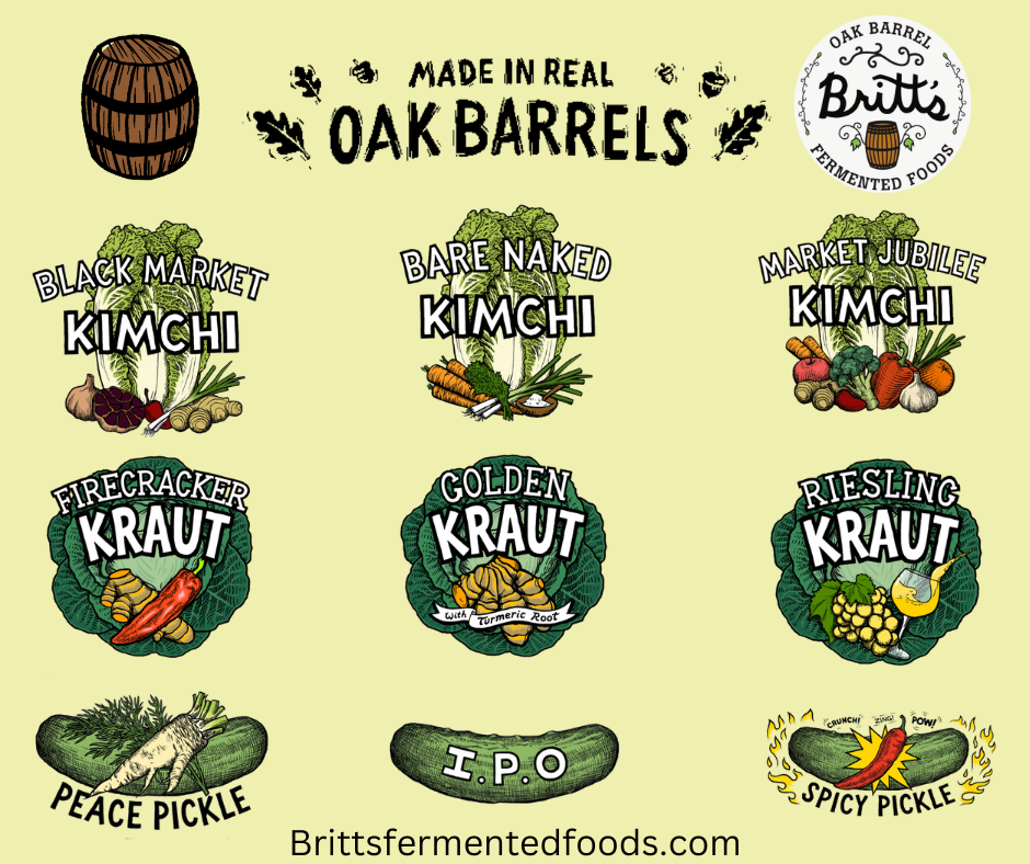 Products – Britts' Fermented Foods